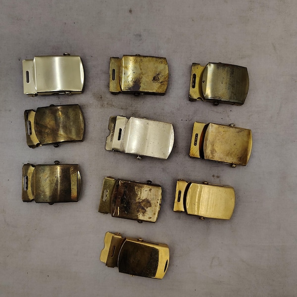 Military Belt Buckle - Etsy