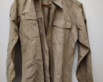 Vintage Khaki Shirt, Military Issue, 1954, Small - Etsy Vintage Khaki Shirt, Military Issue, 1954, Small - Etsy