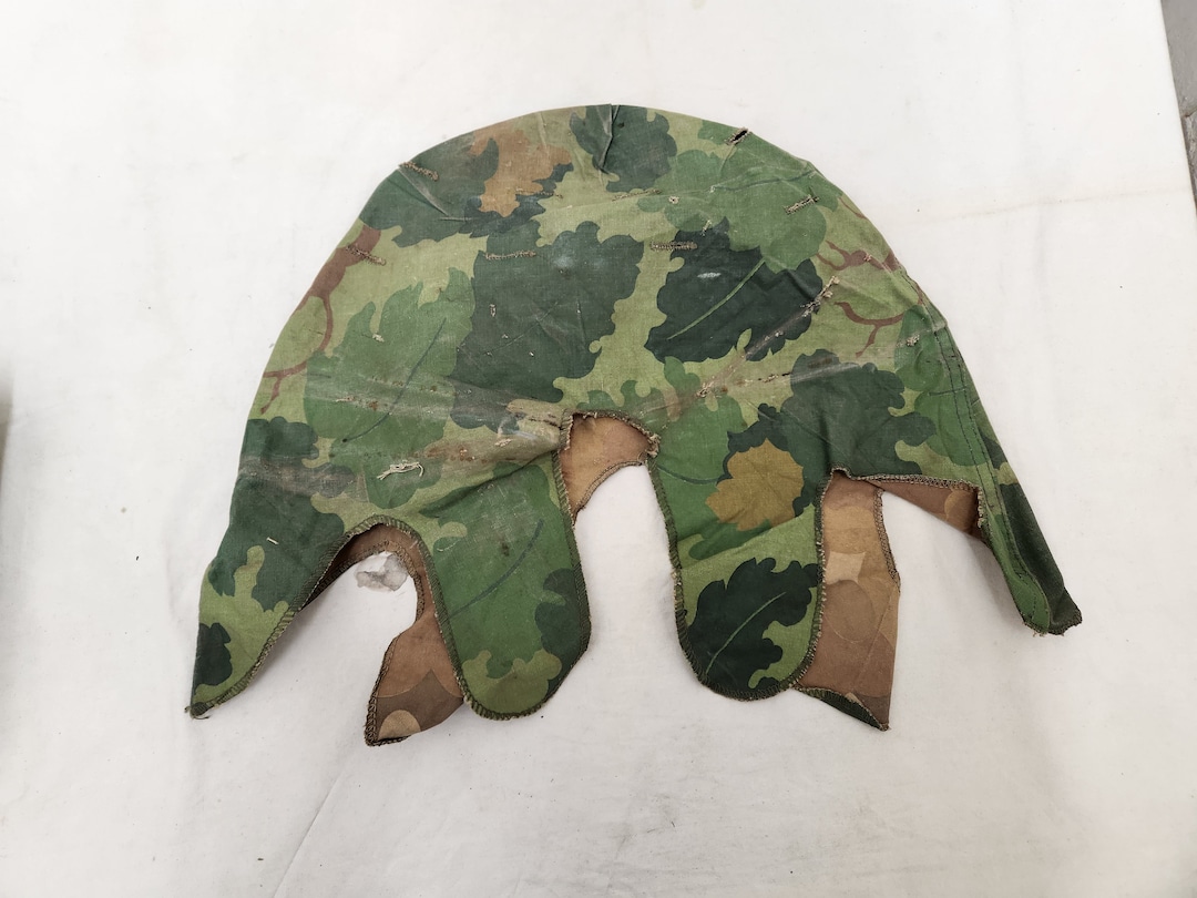 Vintage Military Issued Vietnam Era Erdl/woodland Helmet Cover - Etsy