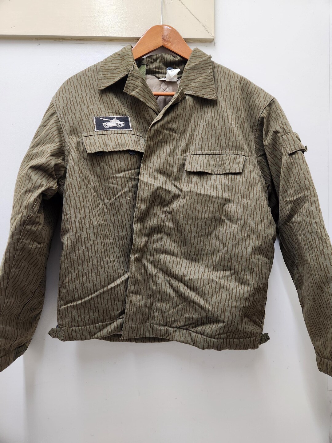 Vintage East German Tanker Jacket With Patch - Etsy