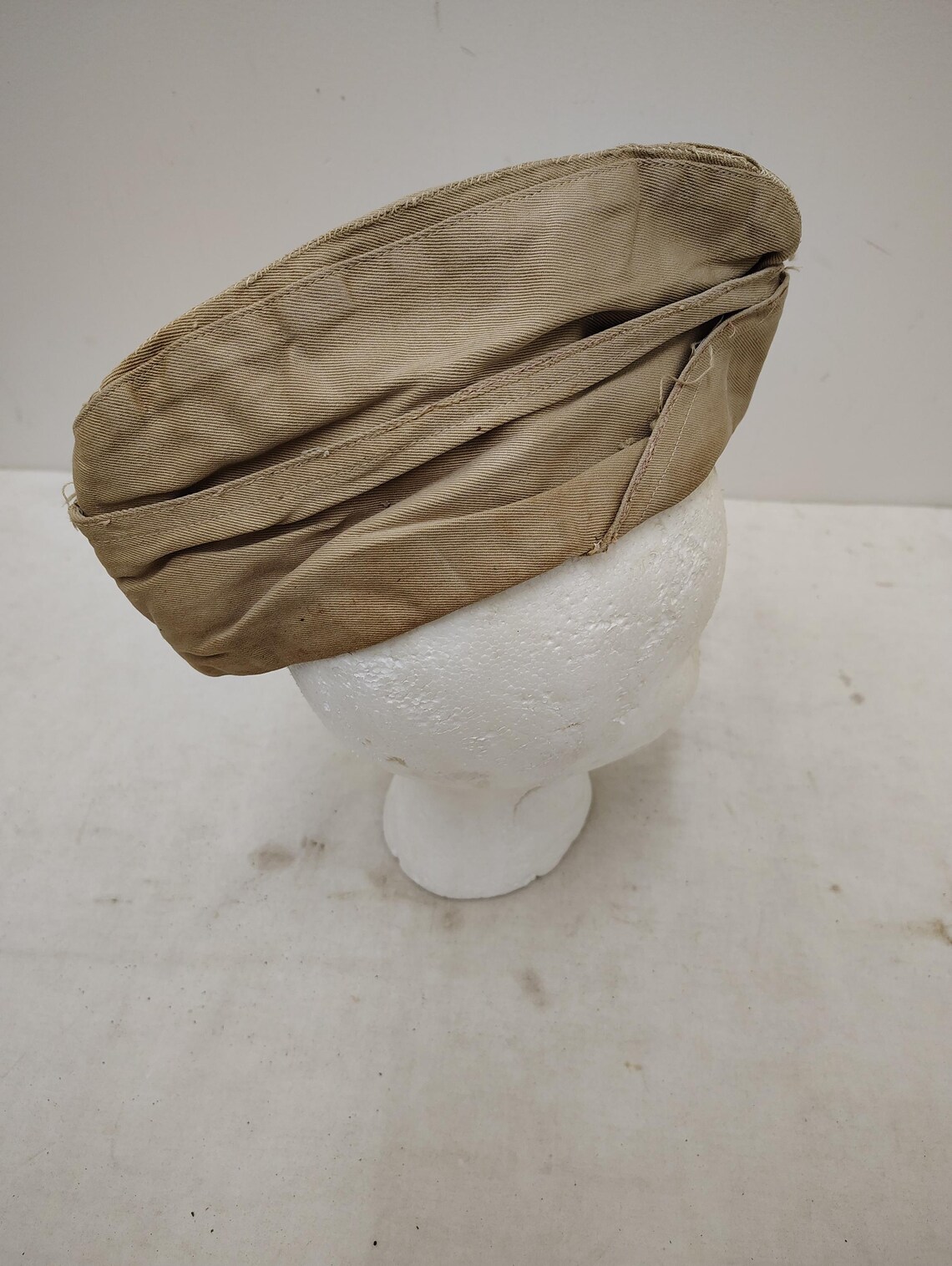 Vintage Military Issued Korean War Era Khaki Garrison Hat - Etsy