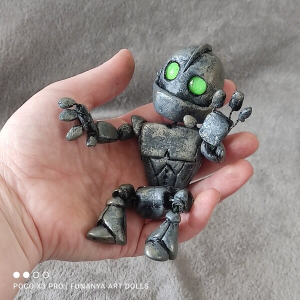 Polymer Clay Robot - Etsy