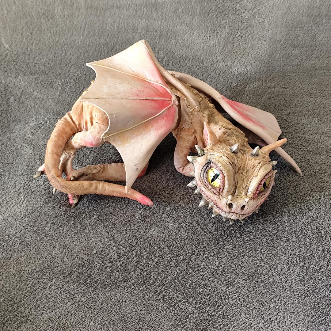 Dragon , Poseable Art Doll, OOAK Fantasy Creature - Etsy