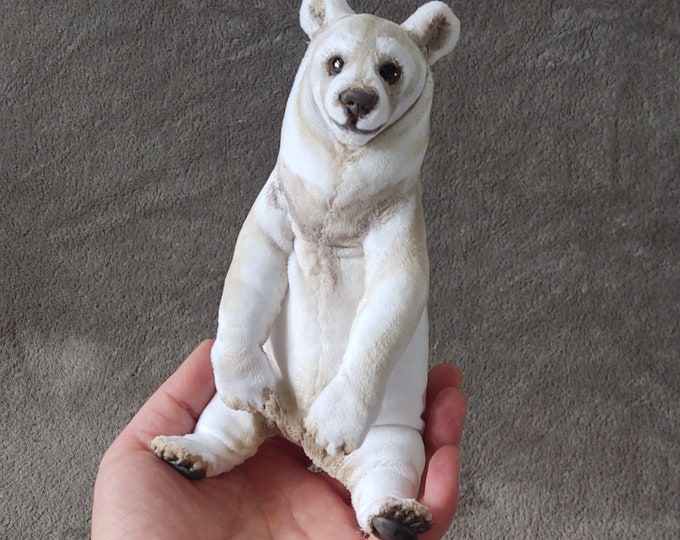 Spirit Bear, Kermode Bear, Realistic Bear Art Doll Animal, Poseable Art ...
