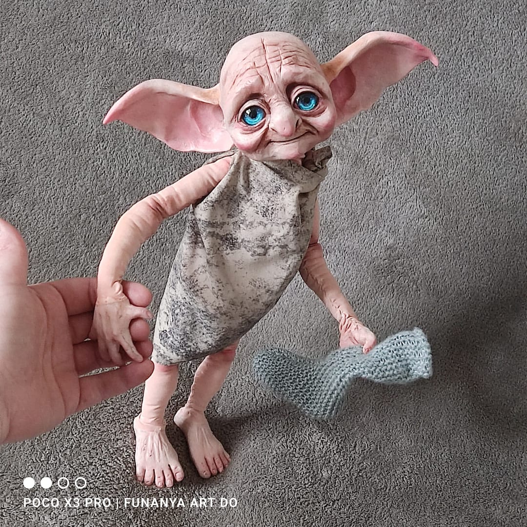 Dobby House Elf Fantasy Poseable Art Doll OOAK Realistic - Etsy