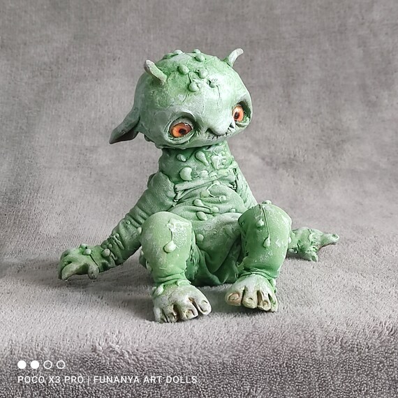 Mini Troll Poseable Art Doll OOAK Fantasy Creature/ Lalka - Etsy
