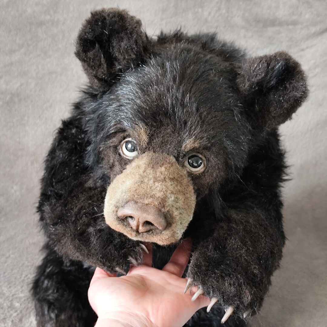 Big Teddy Bear, Realistic Bear Cub ,art Doll Animal - Etsy