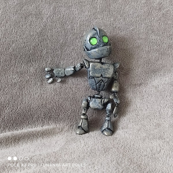 Polymer Clay Robot - Etsy