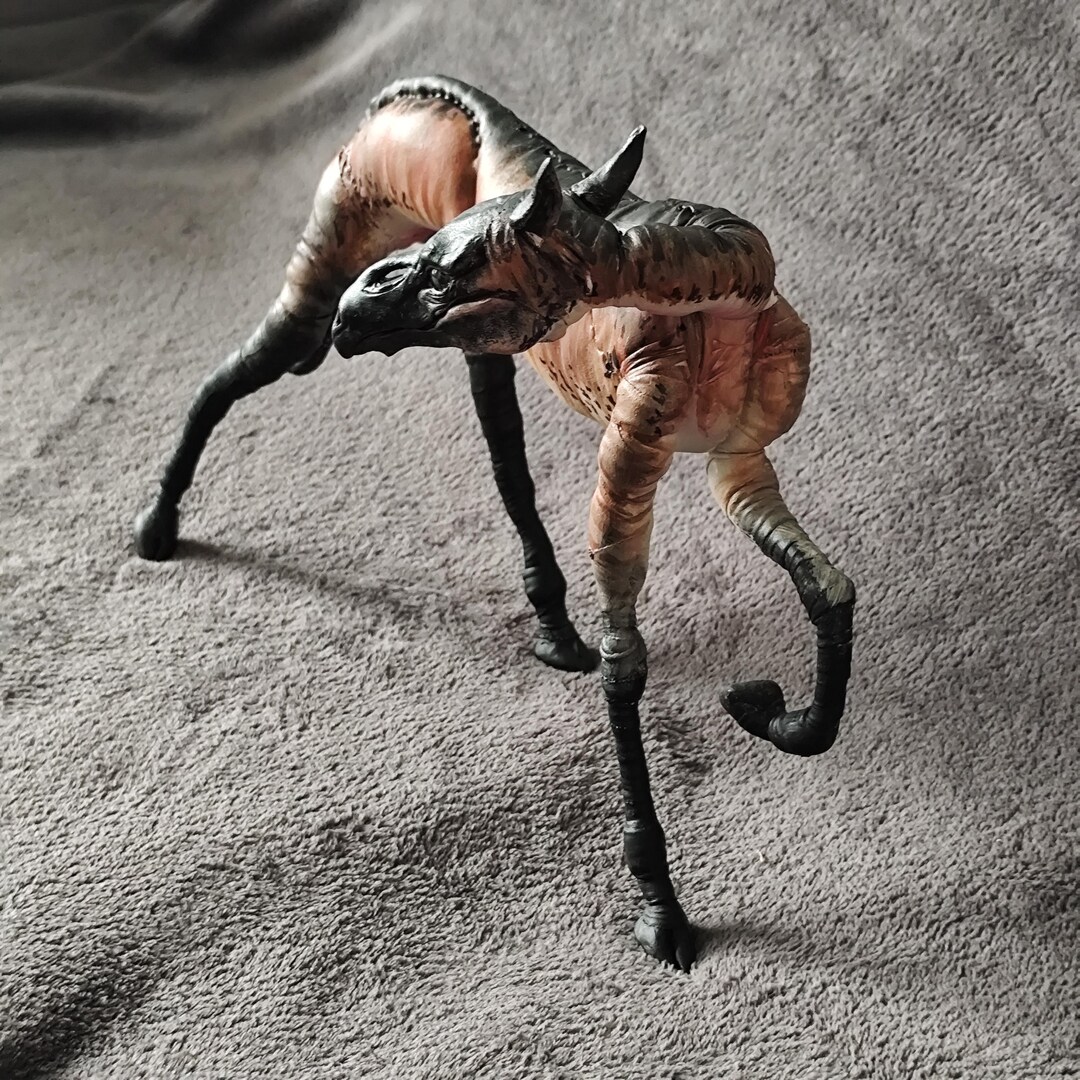 Beast, Nightmare Horse, Poseable Art Doll, OOAK Fantasy Creature - Etsy
