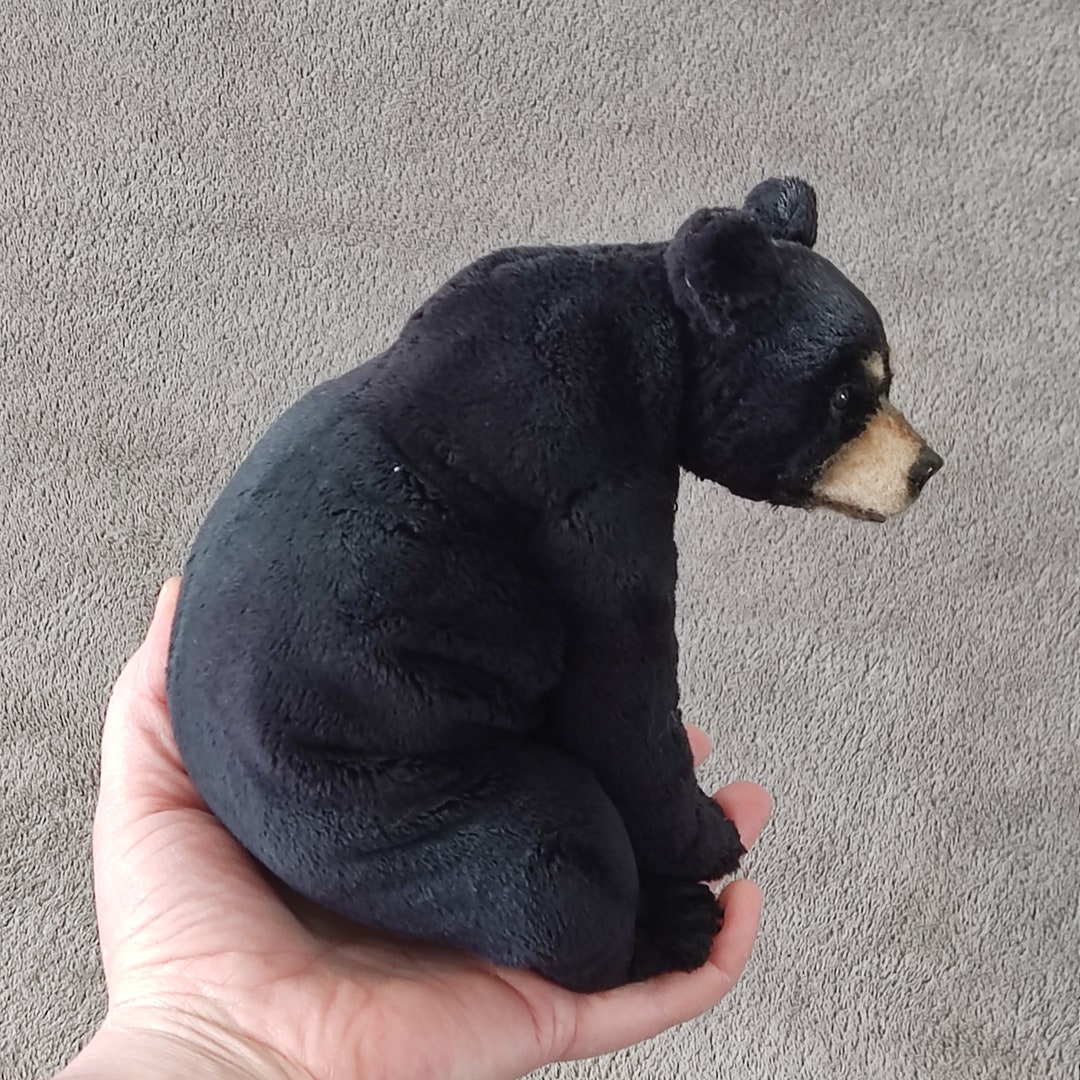 Black Bear, Realistic Bear Art Doll Animal - Etsy