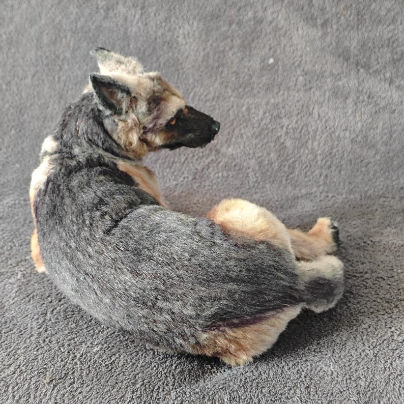 German Shepherd Realistic Dog Art Doll Animal, Ooak - Etsy
