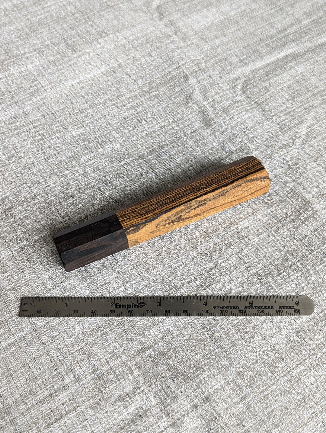 Japanese Knife Handle wa Handle Bacote and African Blackwood - Etsy