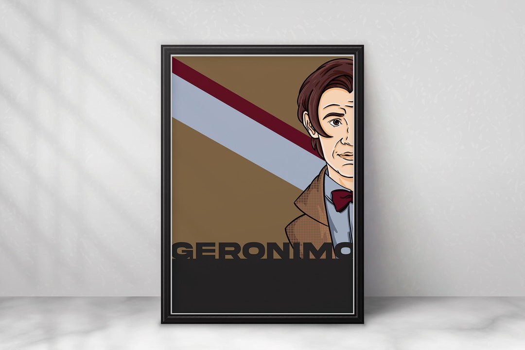 11th Doctor A5 Portrait Unframed Art Print Doctor Who Illustration ...