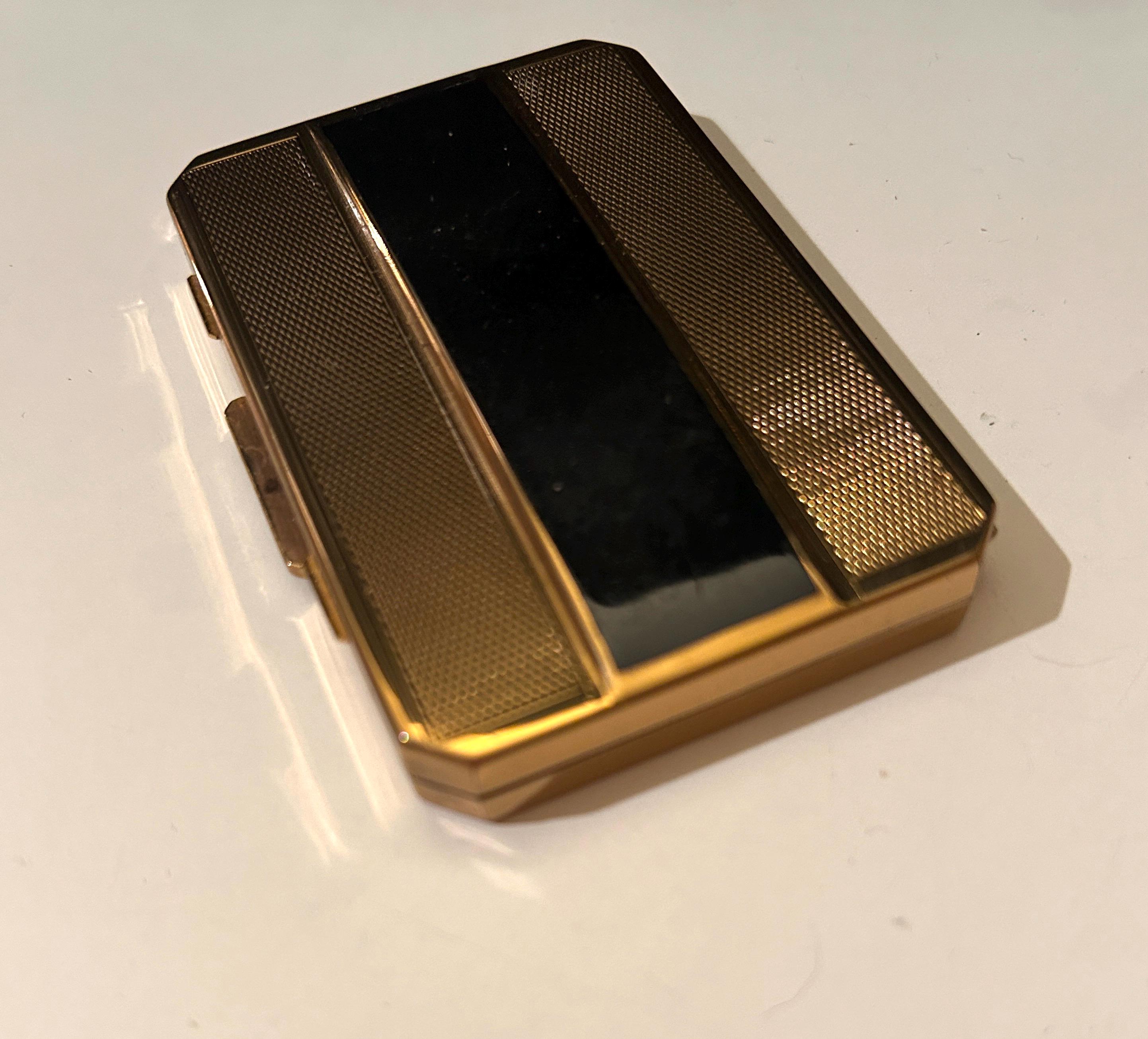 Stratton Gold Powder Compact Mirror Powder 50s - Etsy