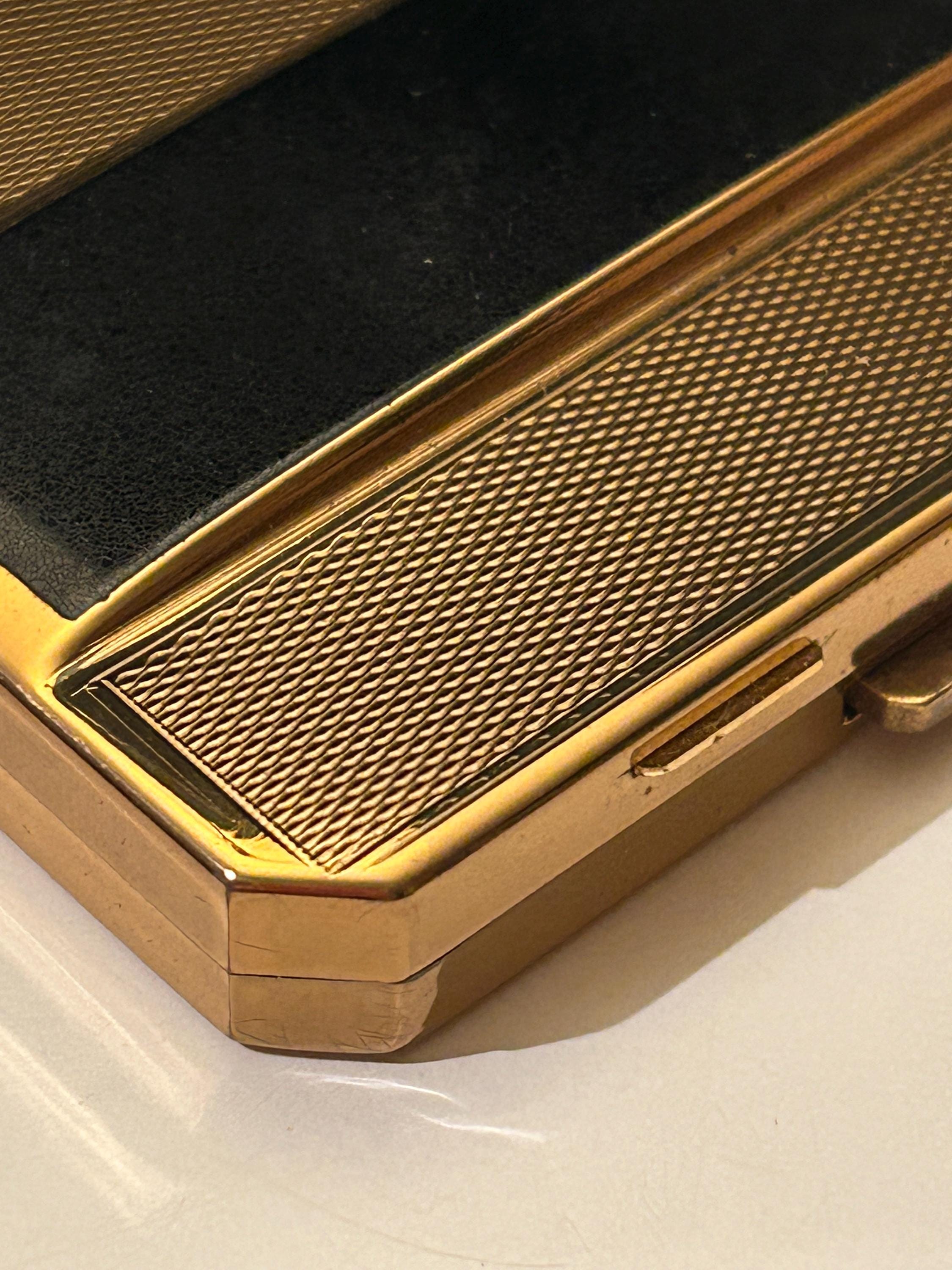 Stratton Gold Powder Compact Mirror Powder 50s - Etsy