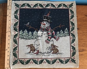 Snowman fabric | Etsy