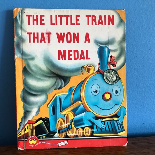 Little Blue Train - Etsy