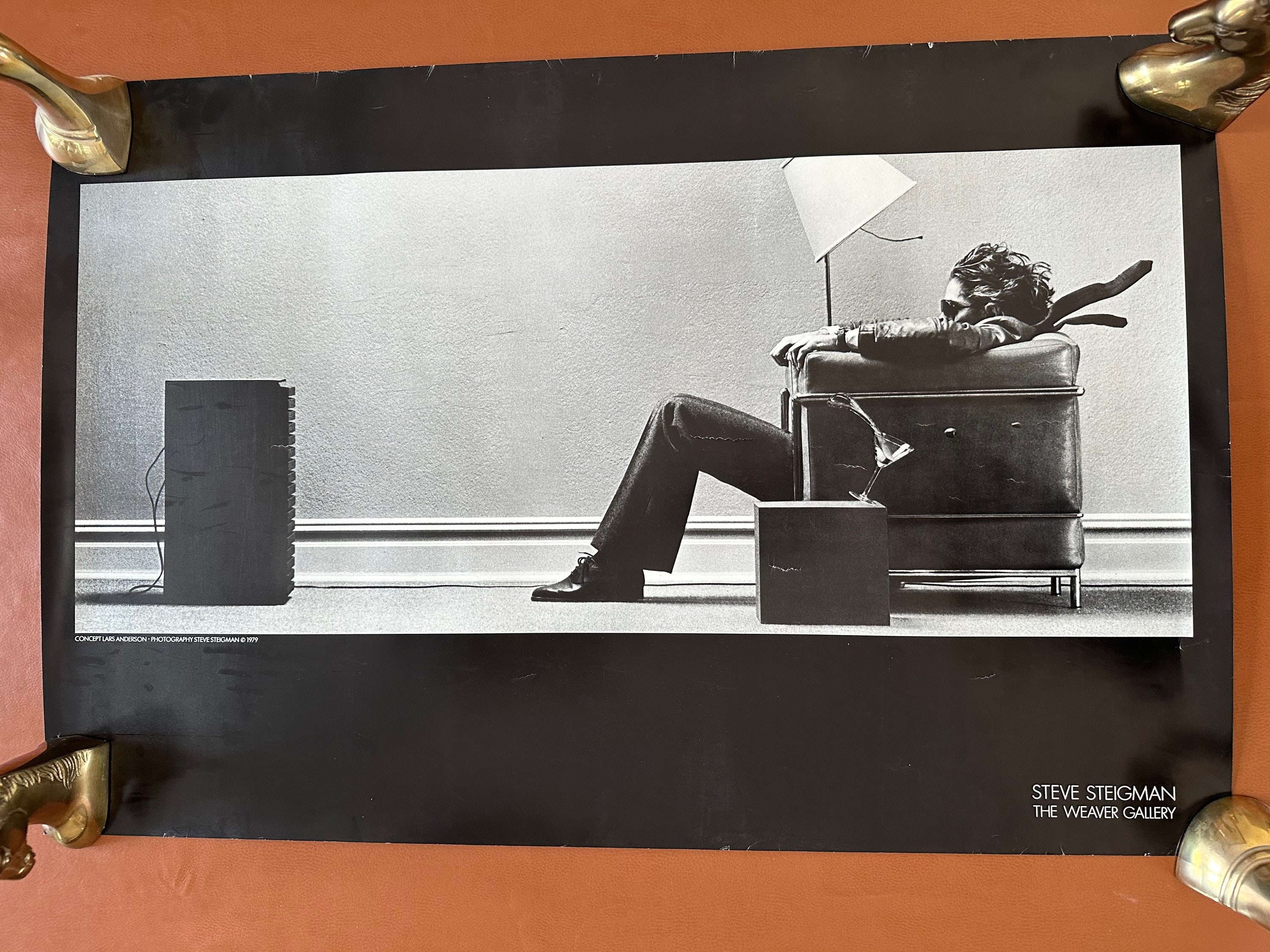 Rare Steve Steigman the Weaver Gallery 1979 Lars Anderson - Etsy