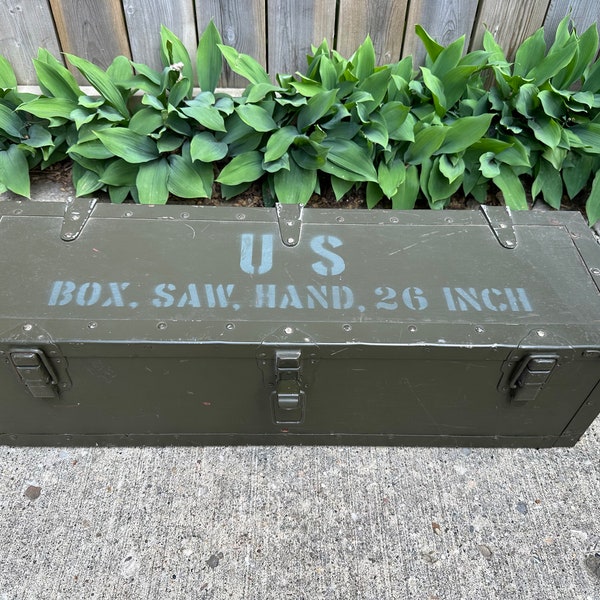 Large Military Storage Box - Etsy