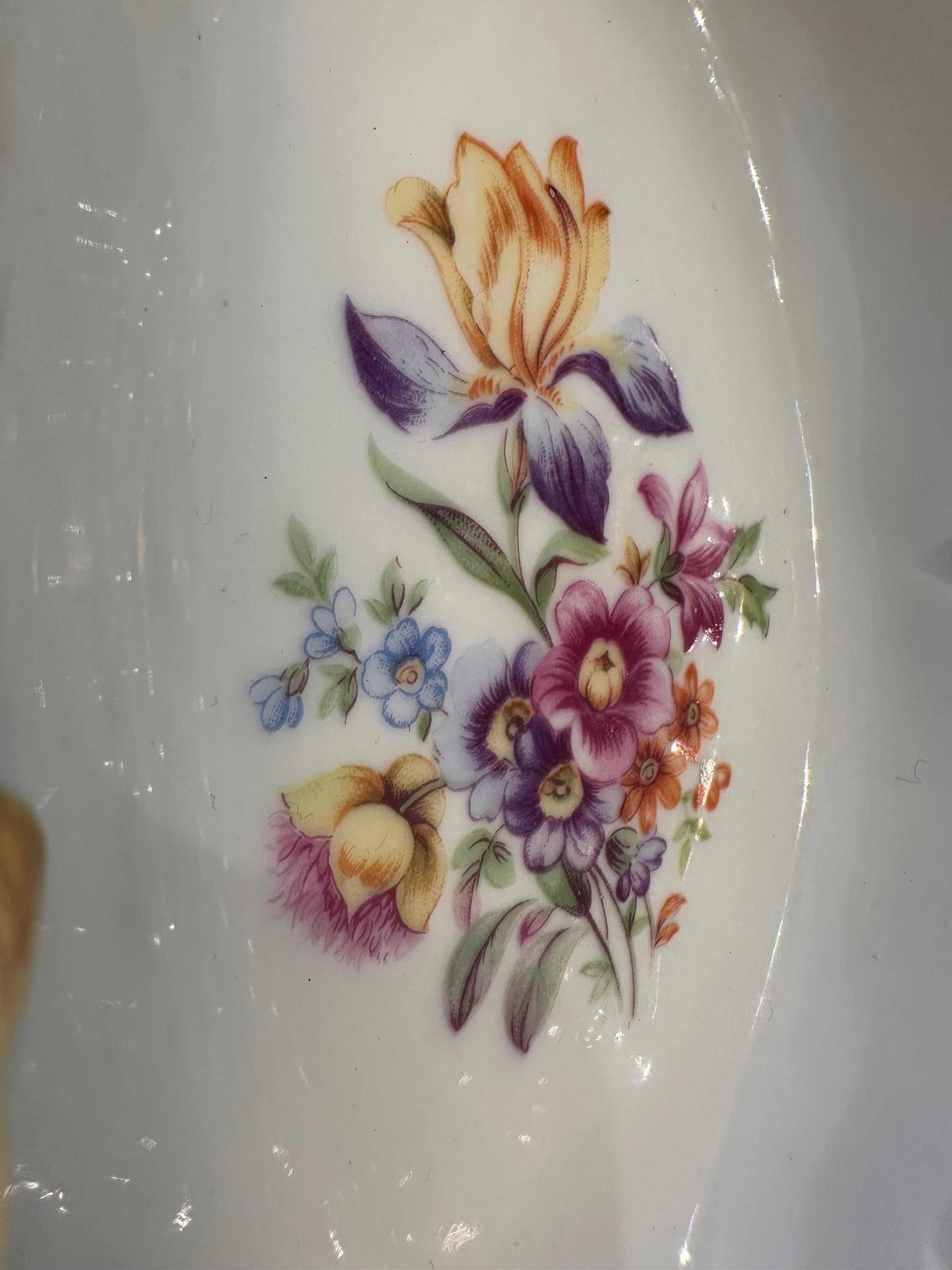 Vintage Three Compartment Tray by Reichenbach Fine China - Made in ...