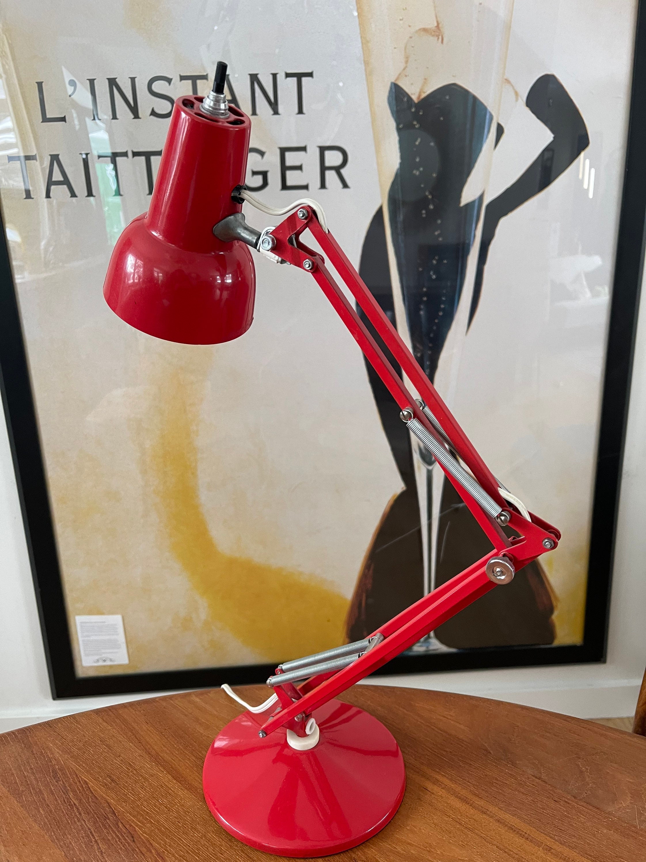Vintage Medium Sized pixar Style Luxo Lamp Designed by Jacob Jacobsen ...