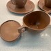 Lot of Vintage Melmac Melamine Dinnerware 6 Brown Cups, 6 Plates, 1 ...