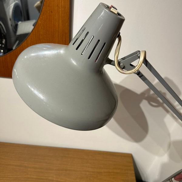 Gray Luxo Lamp - Etsy