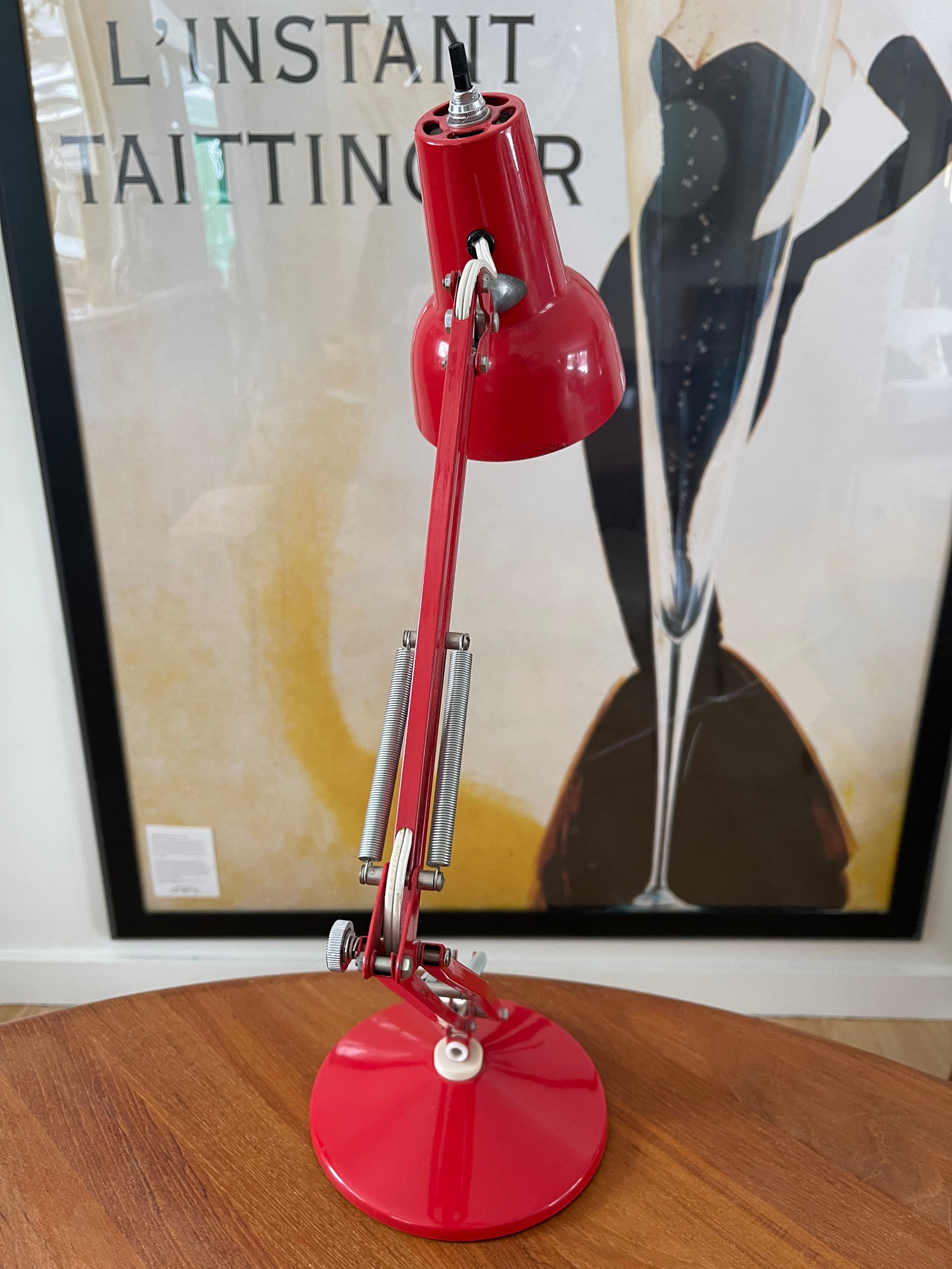 Vintage Medium Sized pixar Style Luxo Lamp Designed by Jacob Jacobsen ...