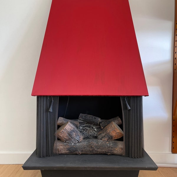 Vintage Electric Fireplace - Etsy