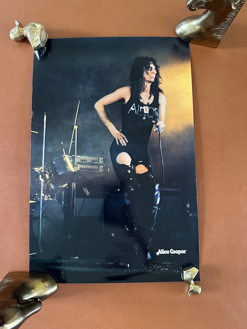 Alice Cooper Poster Collection - 9 Poster Lot - Etsy