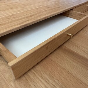 Ikea SVALNAS Bamboo Wall Unit Book Shelves and Desk in the Style of ...