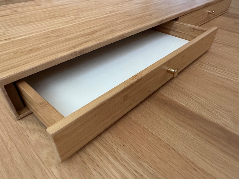 Ikea SVALNAS Bamboo Wall Unit Book Shelves and Desk in the Style of ...