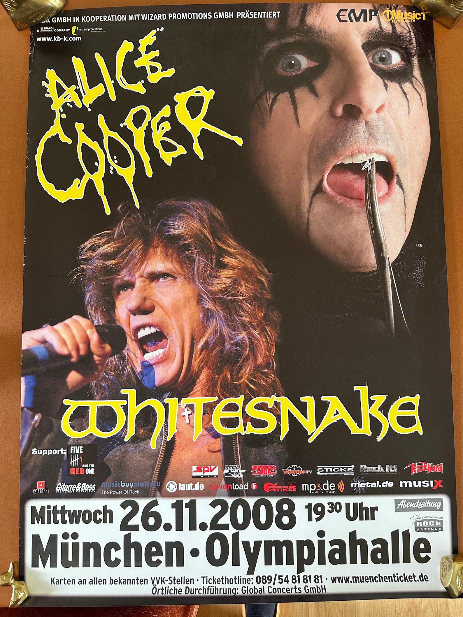 Alice Cooper Poster Collection - 9 Poster Lot - Etsy