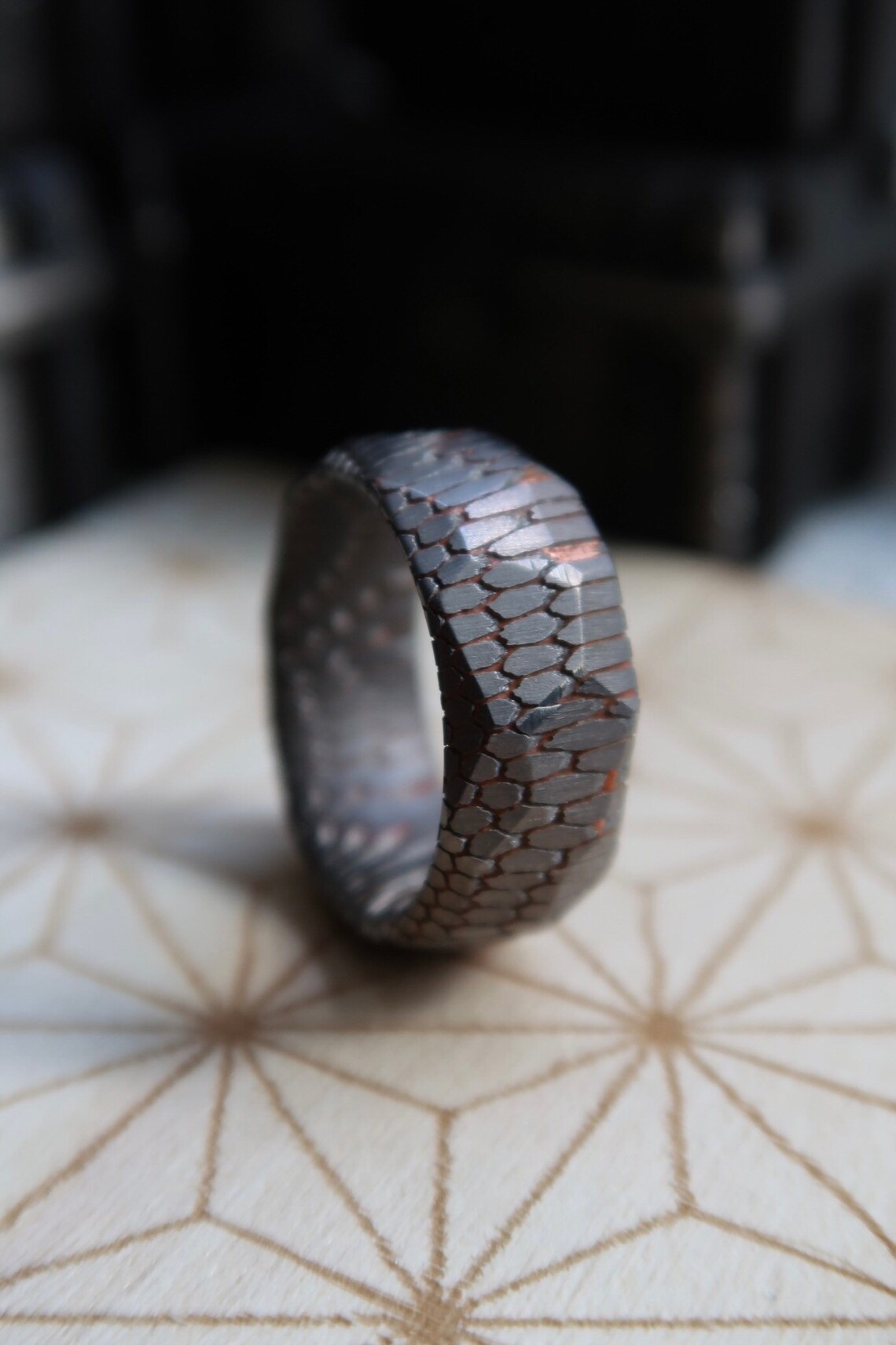 Obsidian Superconductor Ring - Etsy