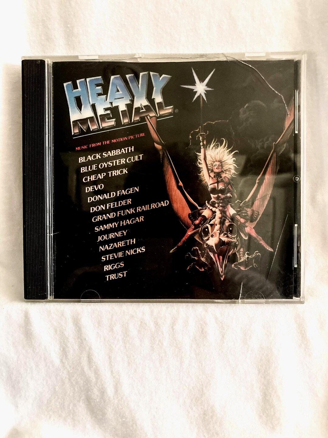 Heavy Metal Motion Picture Soundtrack CD: Sammy Hagar, BOC, Journey ...