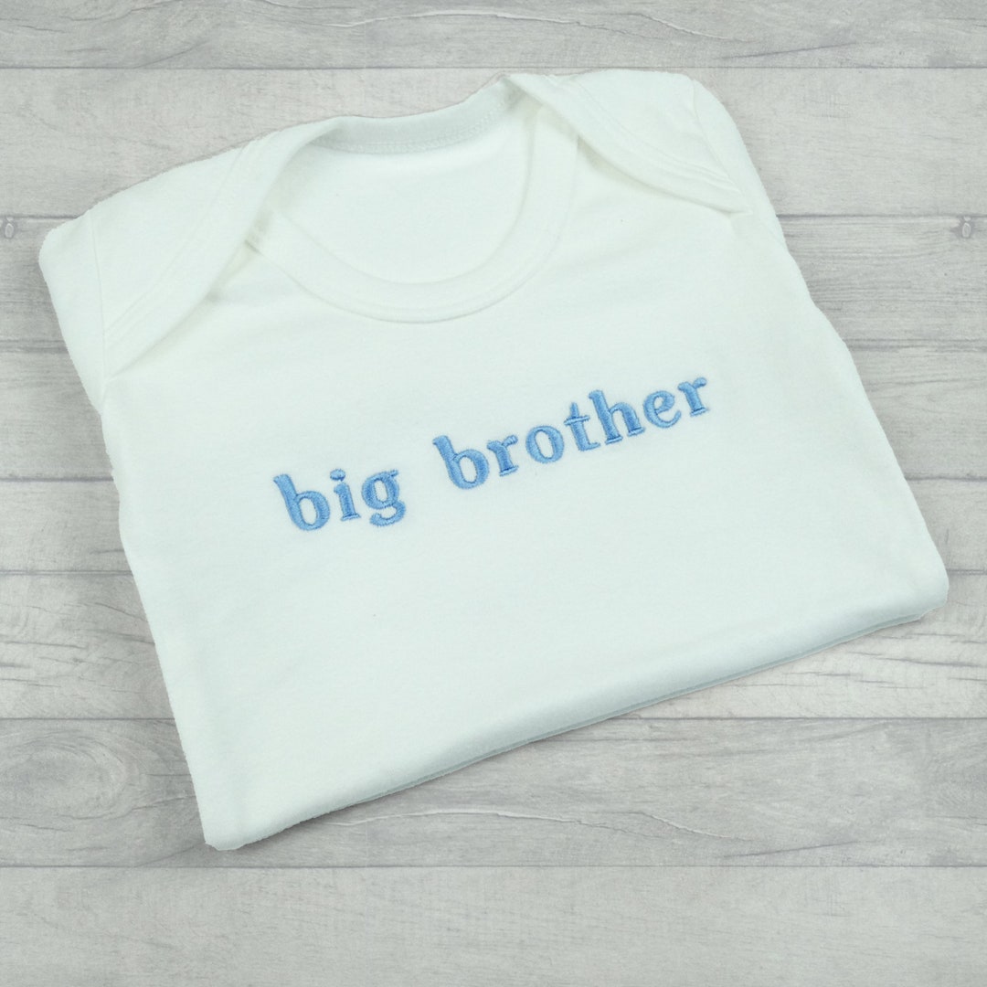 Big Brother T-shirt, Big Brother Top, Big Sister Baby Announcement, New ...