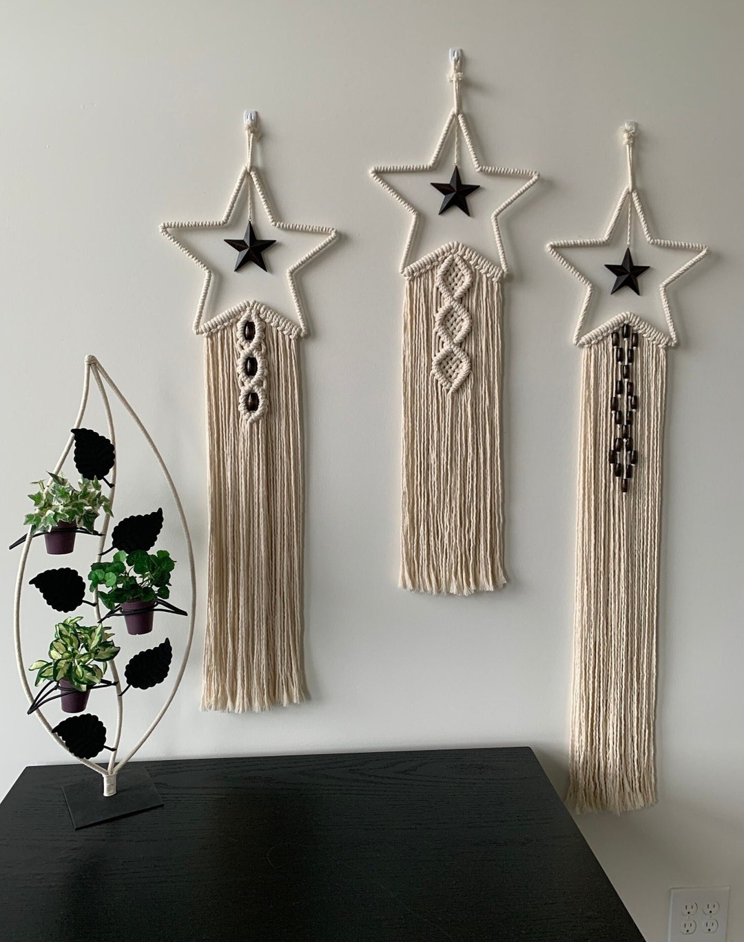 Macrame Boho Star Wall Hanging - Etsy