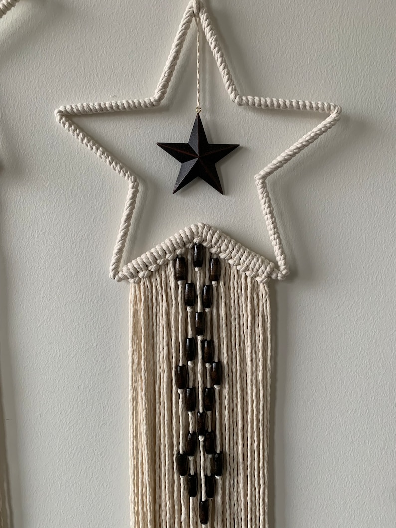 Macrame Boho Star Wall Hanging - Etsy