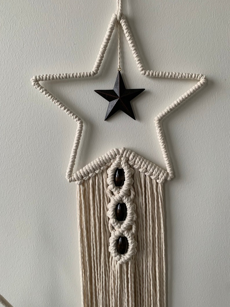 Macrame Boho Star Wall Hanging - Etsy