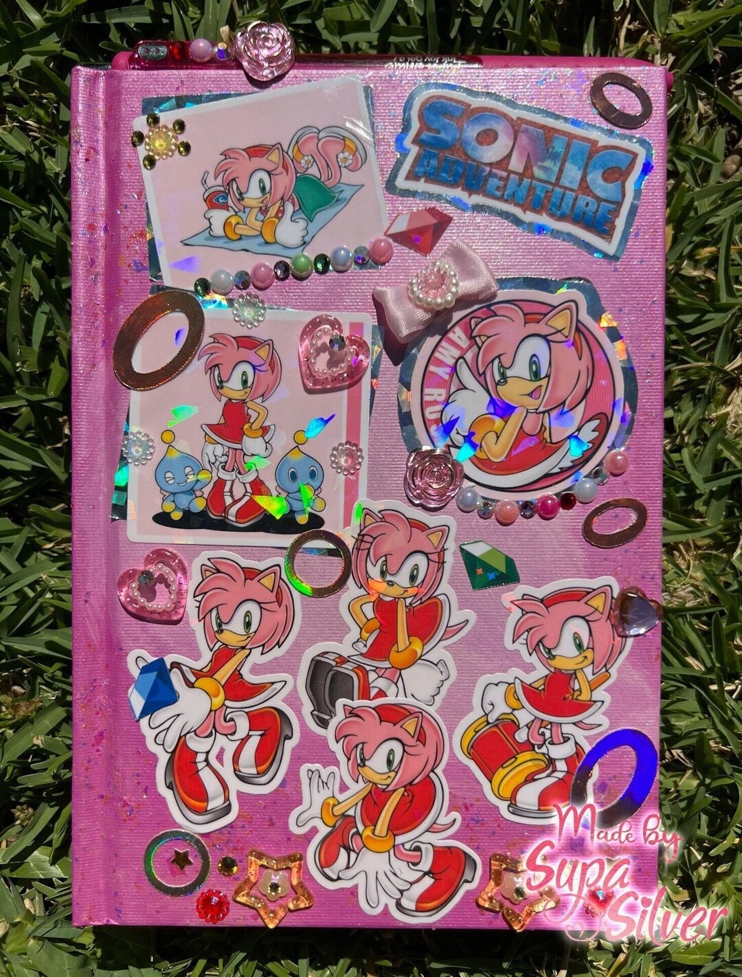 Amy Rose Adventure Custom Sketch Book - Etsy