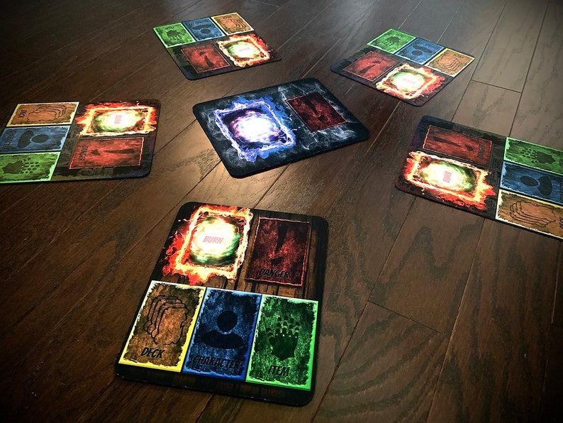 Ultimate Uno Marvel DC Custom Game Mats Card Board Foil Chase HARQUINN ...