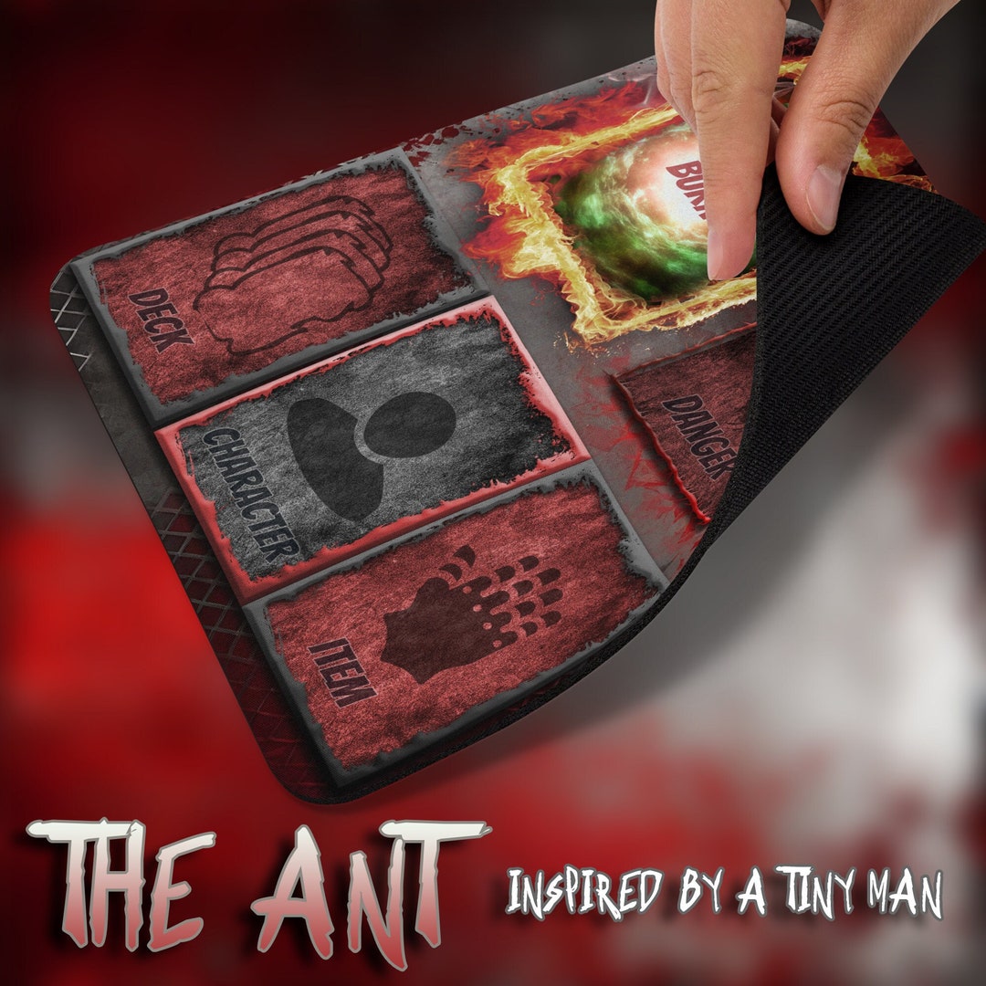 Ultimate Uno Marvel DC Custom Game Mats Card Board Foil Chase THE ANT ...