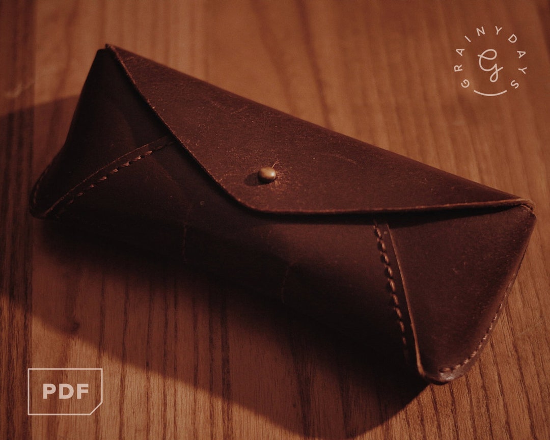Leather Eye Glasses Case [PDF Pattern] - Etsy