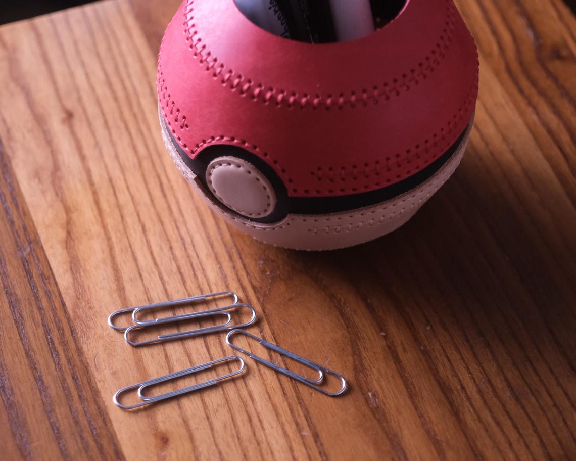 Portapenne a sfera magnetico in pelle [Modello in PDF] - Etsy Italia