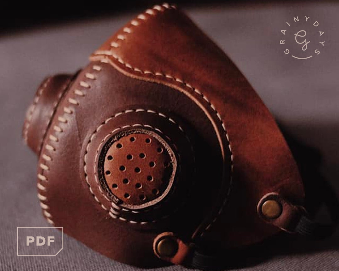 Leather Biker Mask PDF Pattern - Etsy