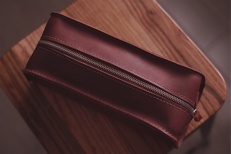 Leather Dopp Kit Toiletry Bag PDF Pattern - Etsy