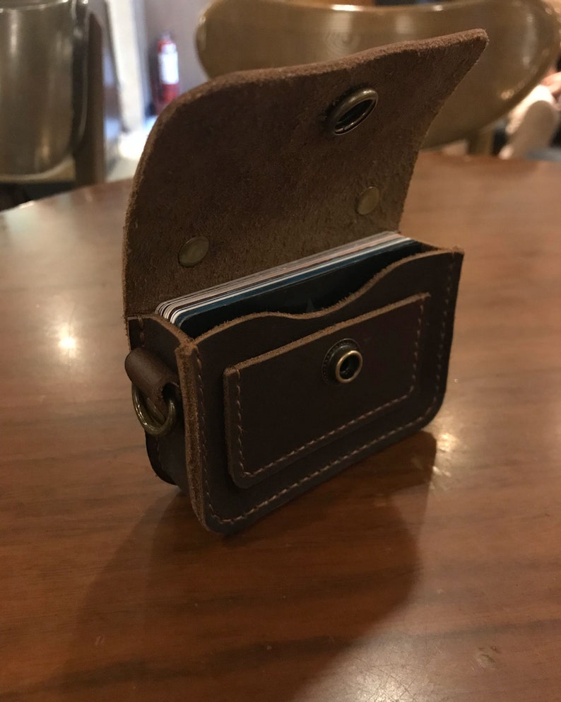 Leather Card Holder satchel-inspired PDF Pattern - Etsy