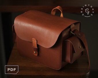 12-inch Leather Satchel Bag PDF Pattern - Etsy