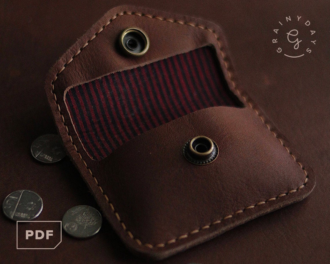 Leather Coin Purse [PDF Pattern] - Etsy UK