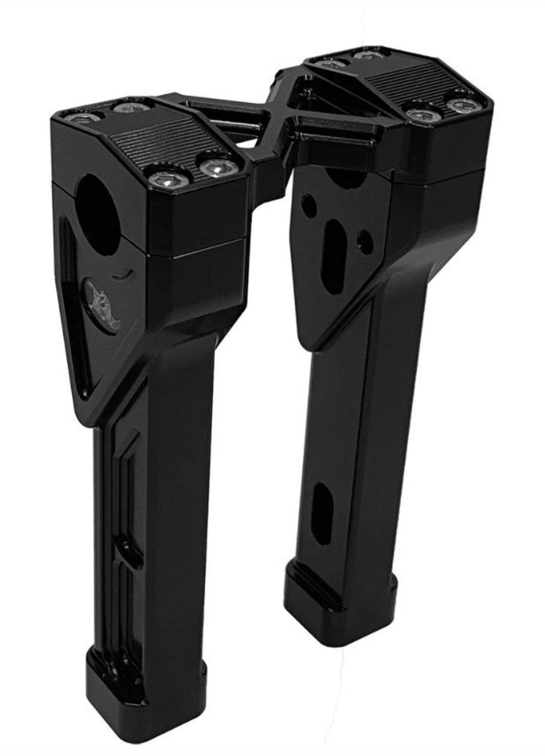 Harley Risers Next Level Billet Straight Risers / Kens Factory High End ...